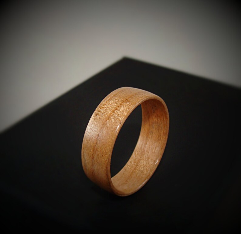 Cherry Wood Ring Cherry Bentwood Ring Cherry Ring | Etsy