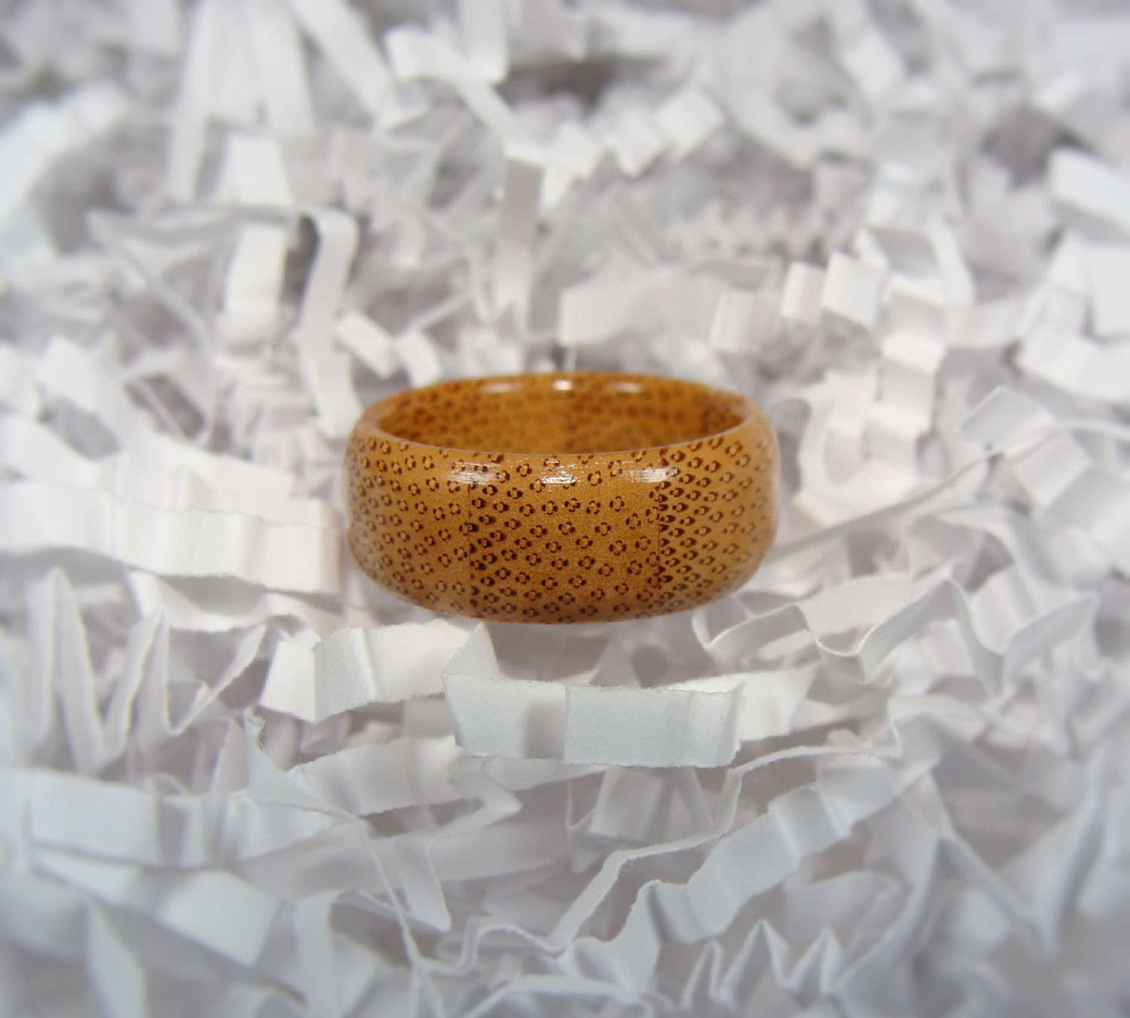 Bamboo Wood Ring ~ Solid Wood ~ Men's or Women's ~ Stunning! - Etsy