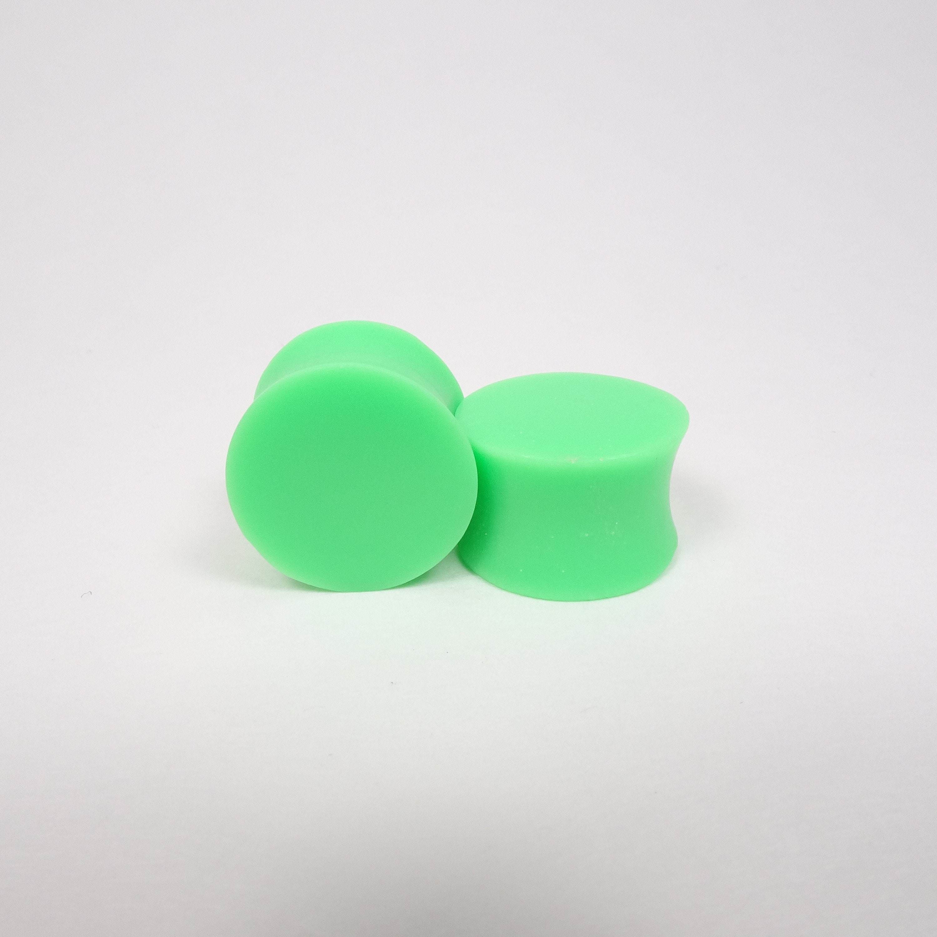 Neon Green Ear Plugs or Tunnels or Teardrops Neon Green - Etsy UK