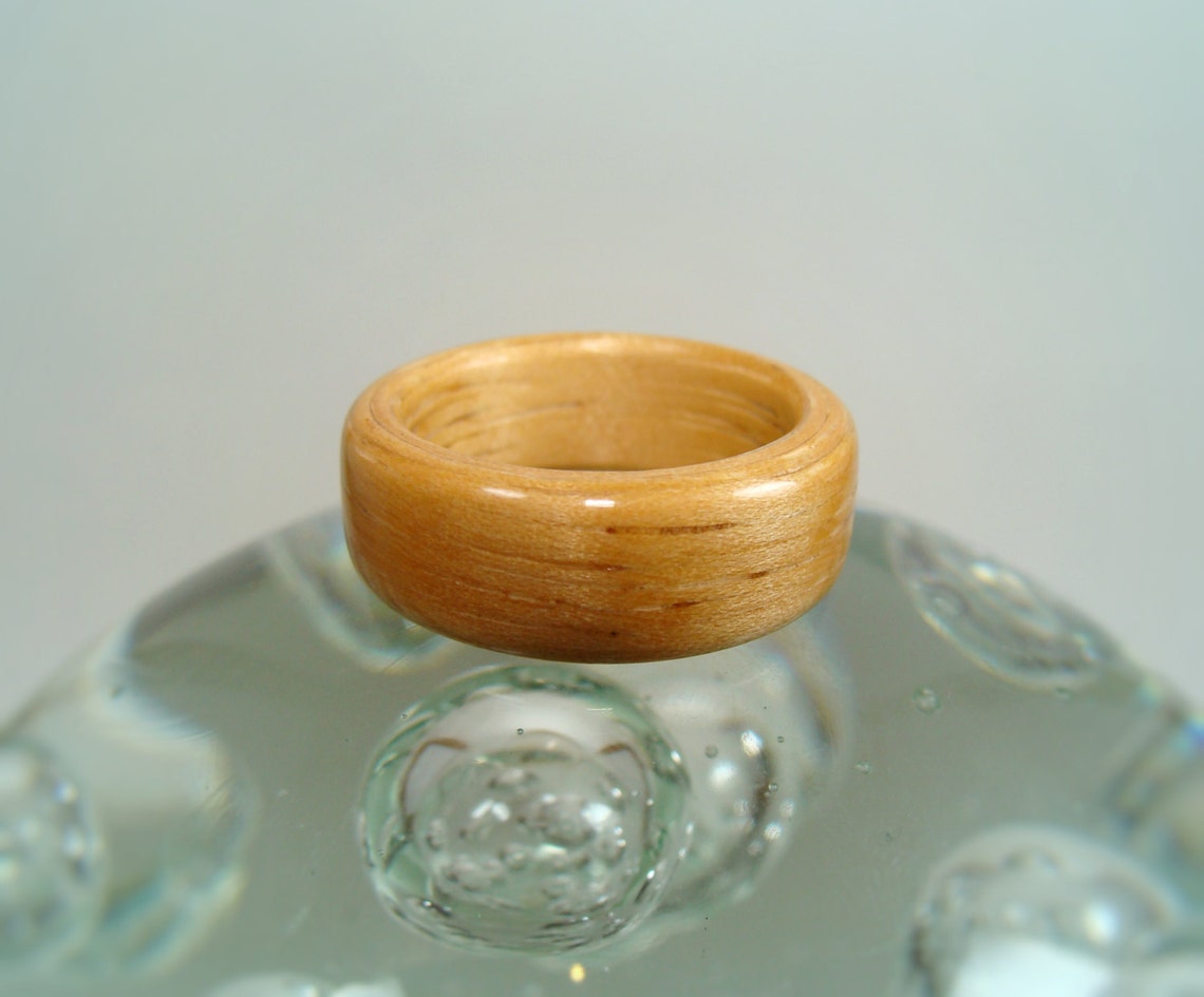 Hickory Wood Ring Hickory Bentwood Ring Hickory Ring - Etsy