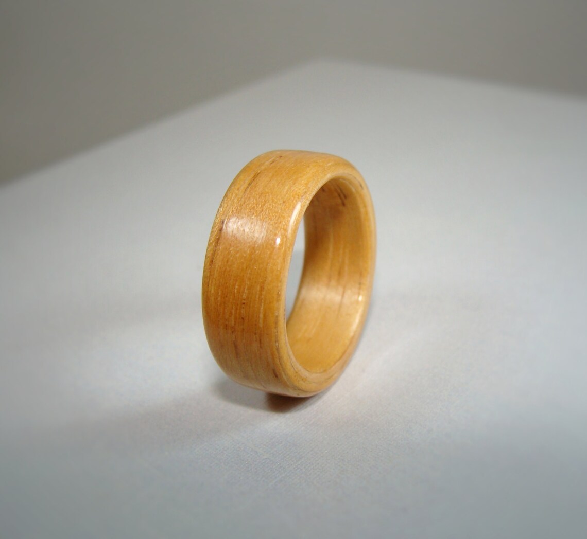 Hickory Wood Ring Hickory Bentwood Ring Hickory Ring - Etsy