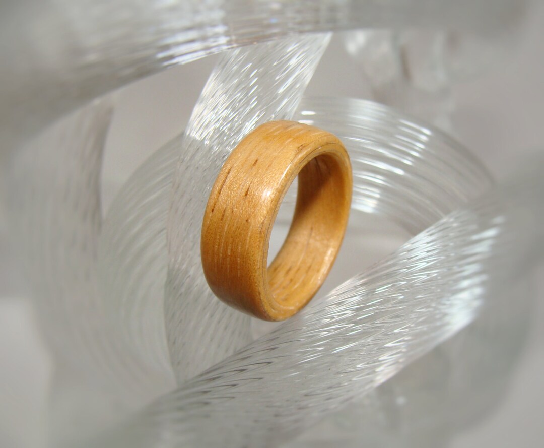 Hickory Wood Ring Hickory Bentwood Ring Hickory Ring Bentwood Ring Wood ...