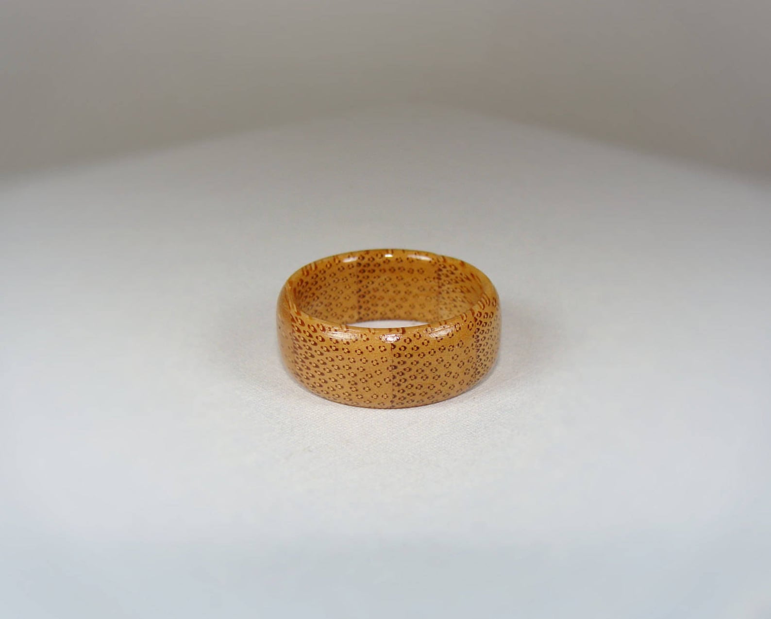 Bamboo Wood Ring ~ Solid Wood ~ Men's or Women's ~ Stunning! - Etsy