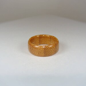 Bamboo Wood Ring ~ Solid Wood ~ Men's or Women's ~ Stunning! - Etsy