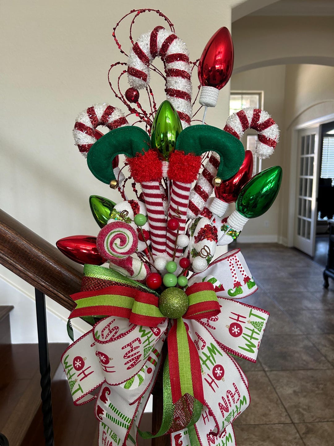 Elf Tree Topper, Christmas Tree Topper, Elf Legs - Etsy