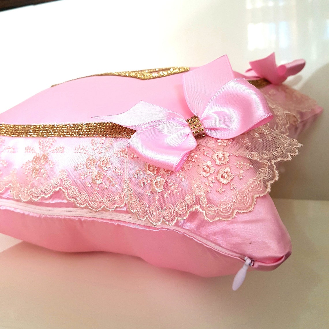 Princess Crown Pillow, Princess Nursery Decor, Nursery Pillow, Baby ...