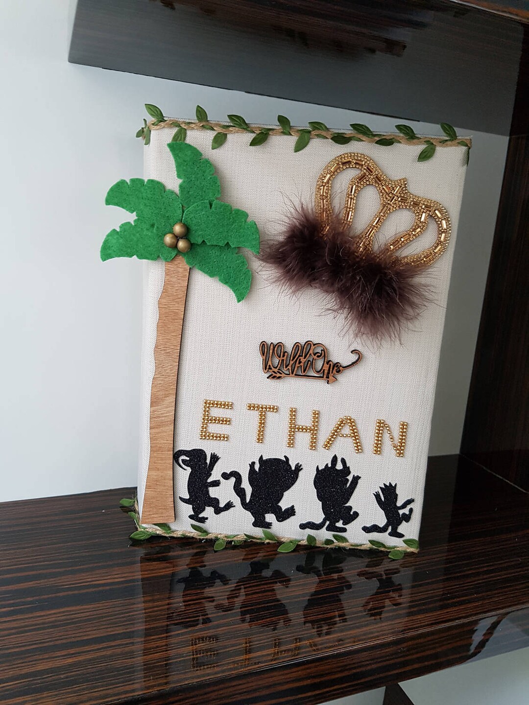 Wild One Theme Photo Album, First Birthday Party, Where the Wild Things ...
