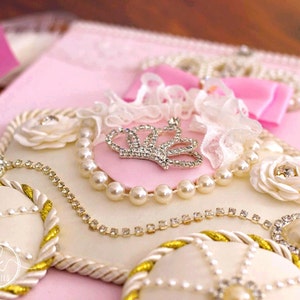 Princess Baby Shower, Baby Shower Guest Book, Baby Diary, Baby Girl ...