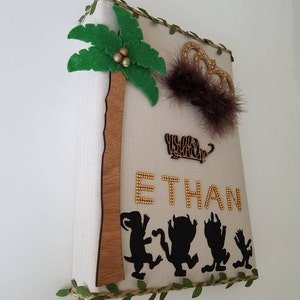 Wild One Theme Photo Album, First Birthday Party, Where the Wild Things ...