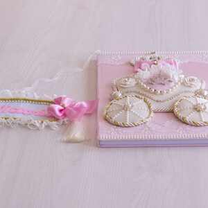 Princess Baby Shower, Baby Shower Guest Book, Baby Diary, Baby Girl ...