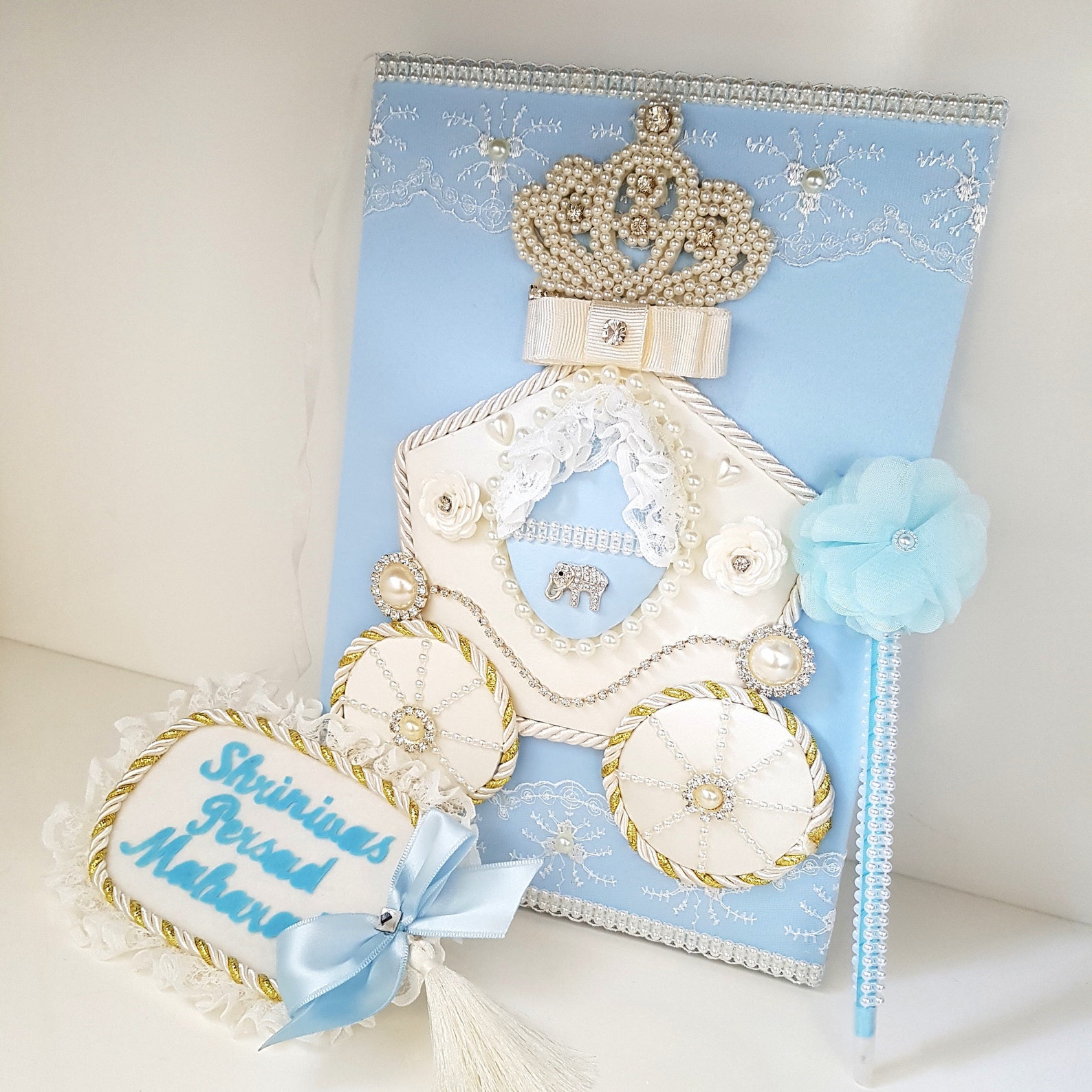 Baby Memory Book Baby Diary Personalized Baby Boy Gift | Etsy