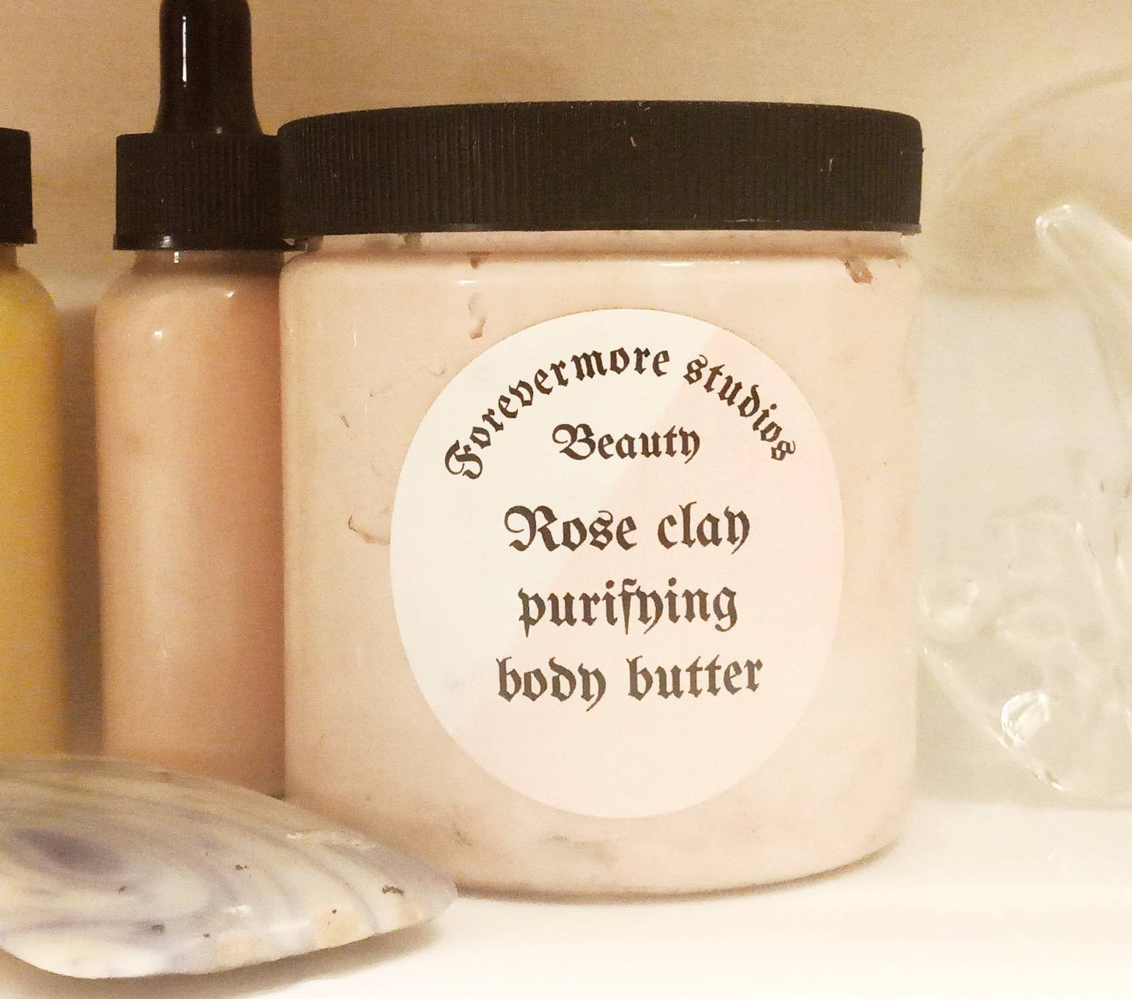 Rose Clay Purifying Body Butter | Rose Body Butter| Pink Body Butter ...
