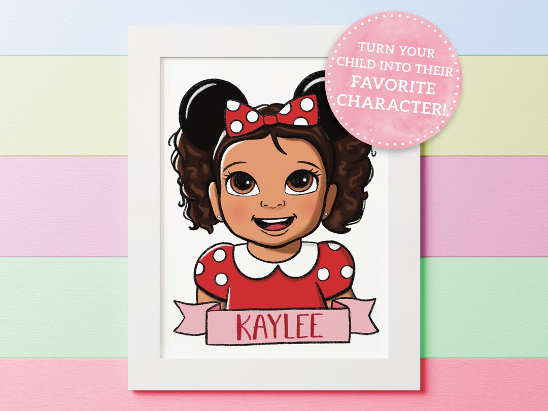 Turn Your Child Into a Cartoon Character | Custom Cartoon Child ...