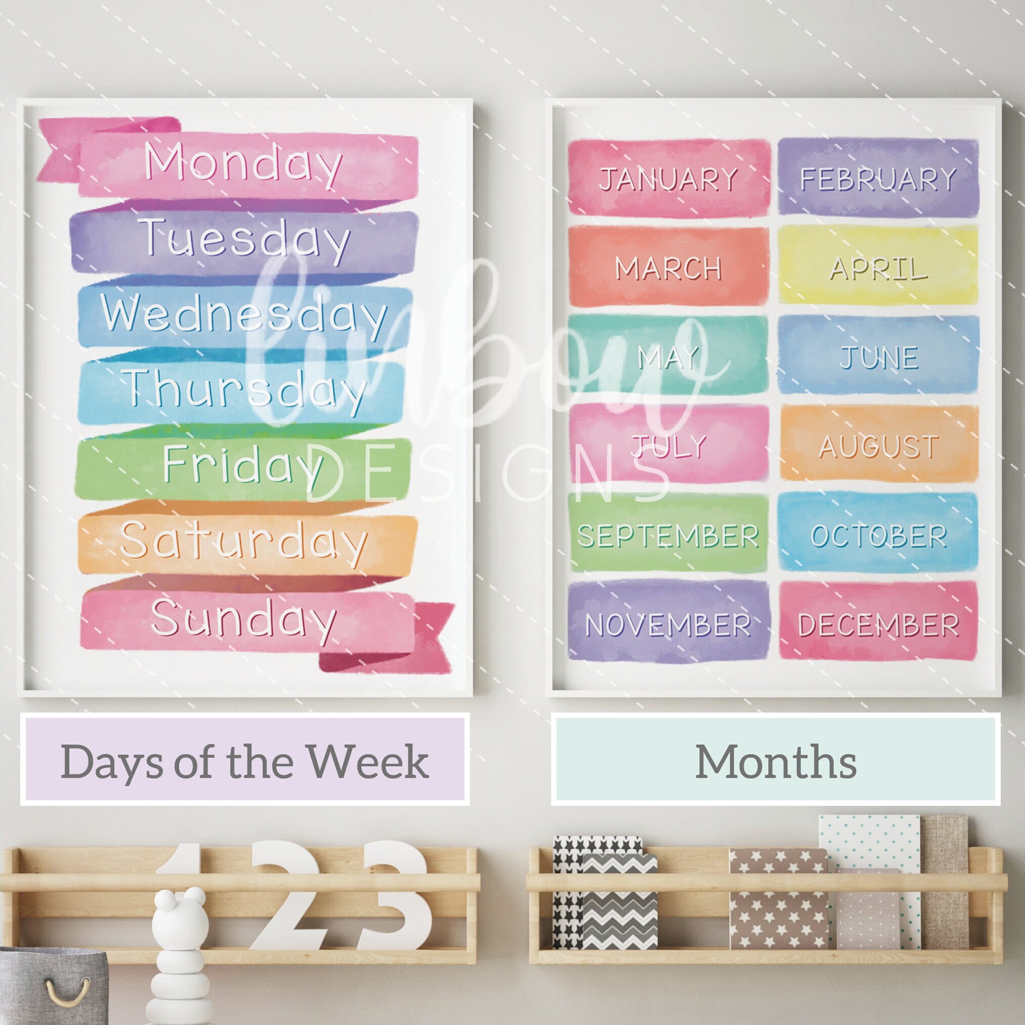 Classroom Education Digital Prints Homeschool Posters Printable ...