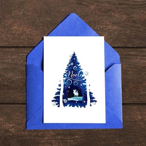 DIGITAL DOWNLOAD Noel Paper Cut Art Christmas Printable - Etsy