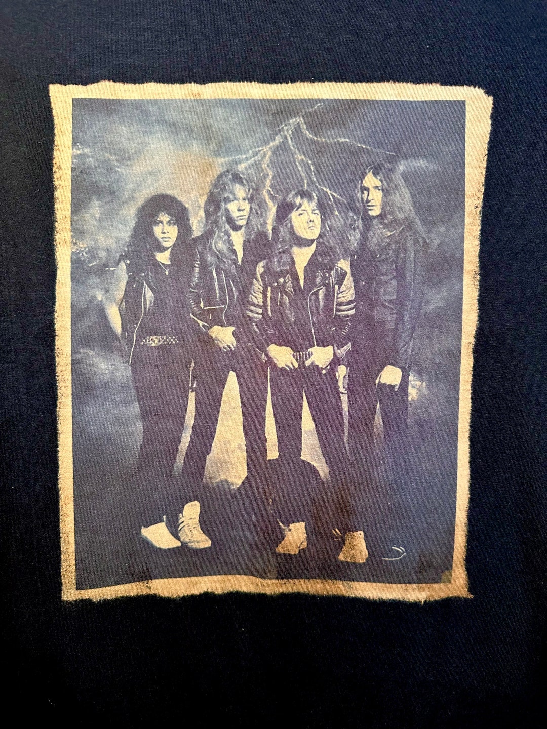 Metallica - Band Shirt - Thrash 80's Cliff Burton Era - Sublimated ...