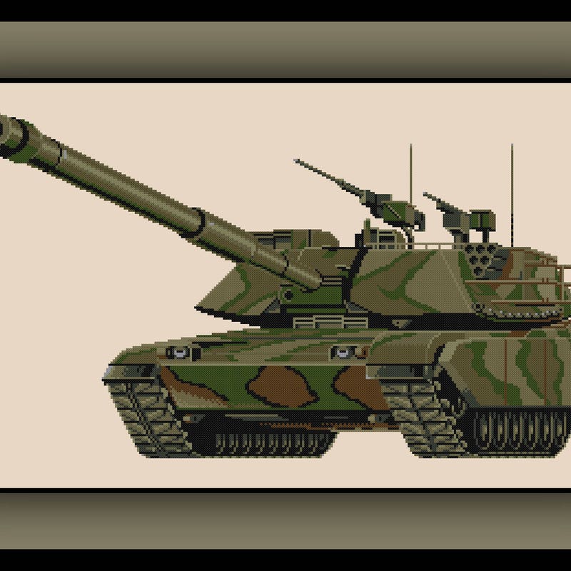 Army Cross Stitch - Etsy