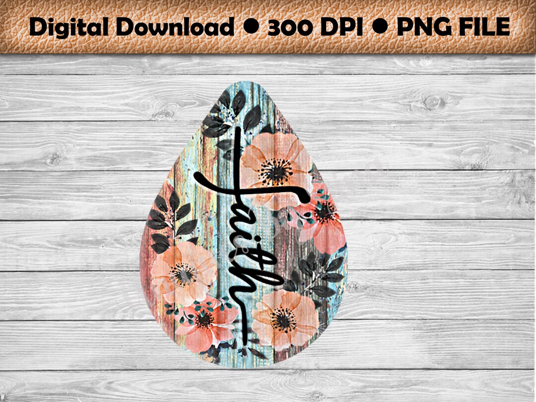 Earring Sublimation, Instant Download, Earring Blank Designs, PNG ...