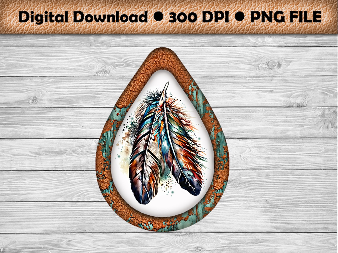 Earring Sublimation Instant Download Earring Blanks - Etsy