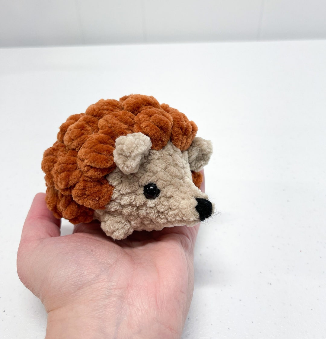 Crochet Mini Hedgehog Plushie Stuffed Hedgehog Toy Cute Mini - Etsy