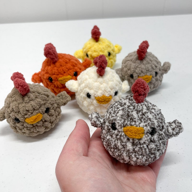 Stuffed Chicken Toys - Etsy