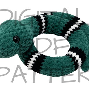 Crochet Large Snake Pattern, Crochet Pattern, Snake, Crochet Reptile ...