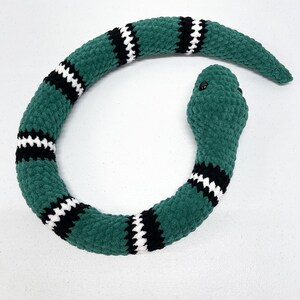 Crochet Large Snake Pattern, Crochet Pattern, Snake, Crochet Reptile ...