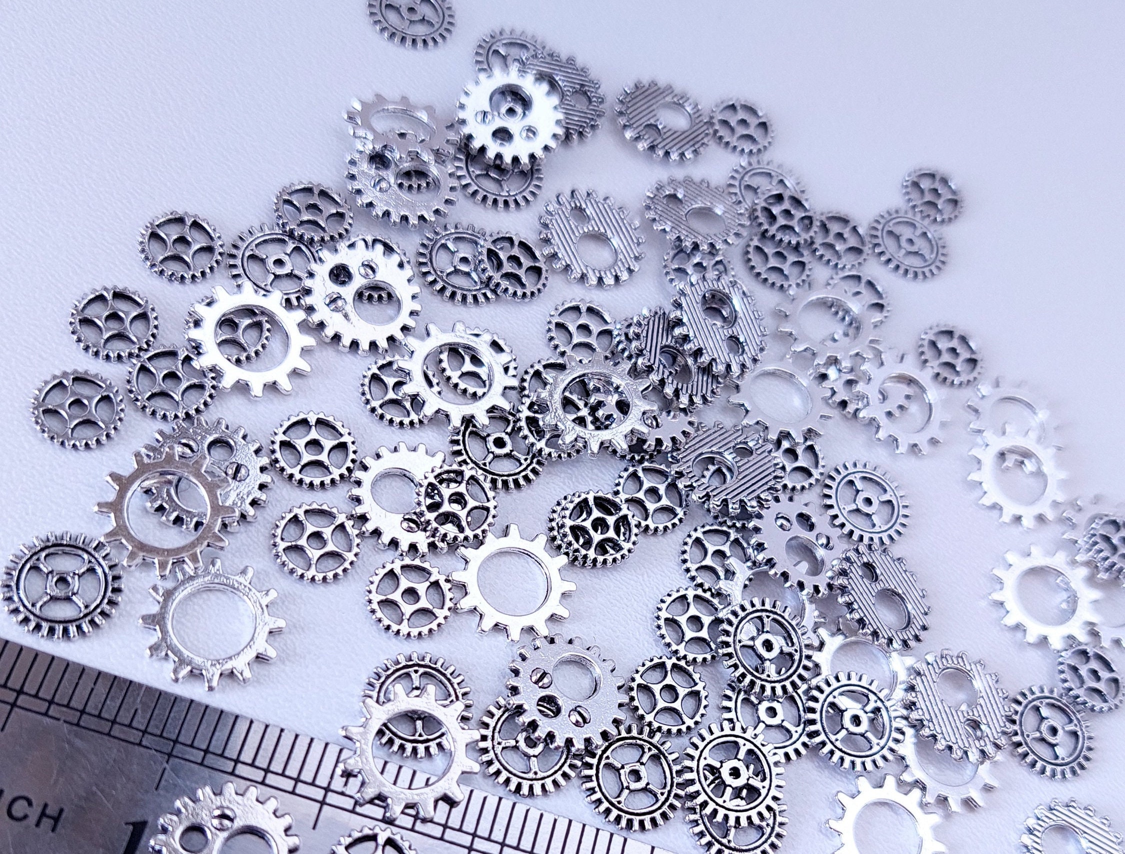 Small Gears for Creative Work. Craft, Scrapbooking, Decorating ...