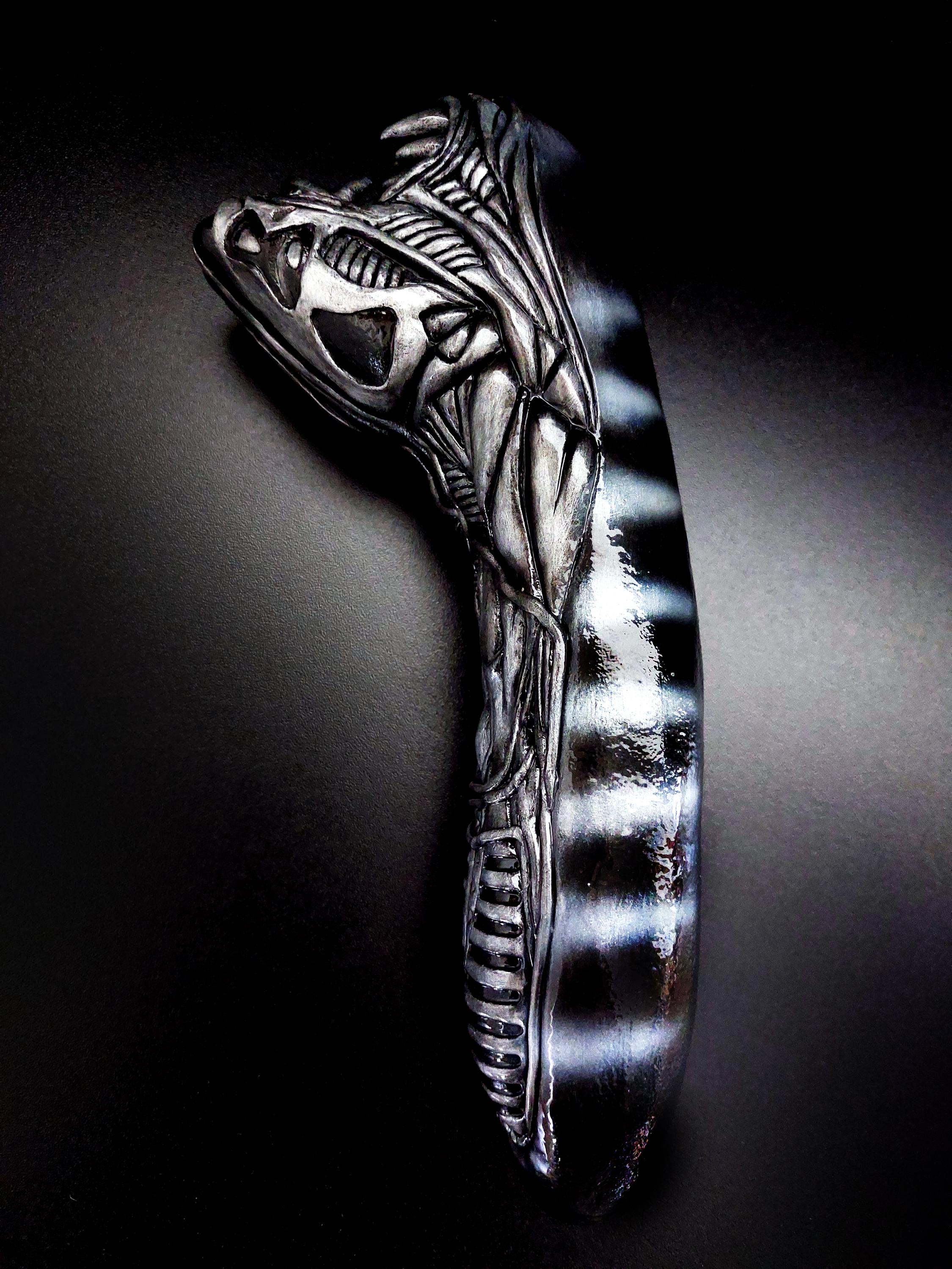 Custom Alien Gear Shift Knob: Handmade Polymer Clay Car Decor - Etsy