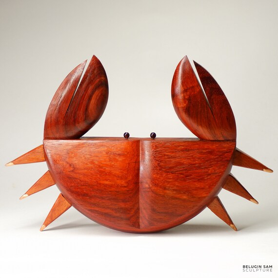 Decorative Crab Figurine Big Red Crab Minimalistic crab | Etsy