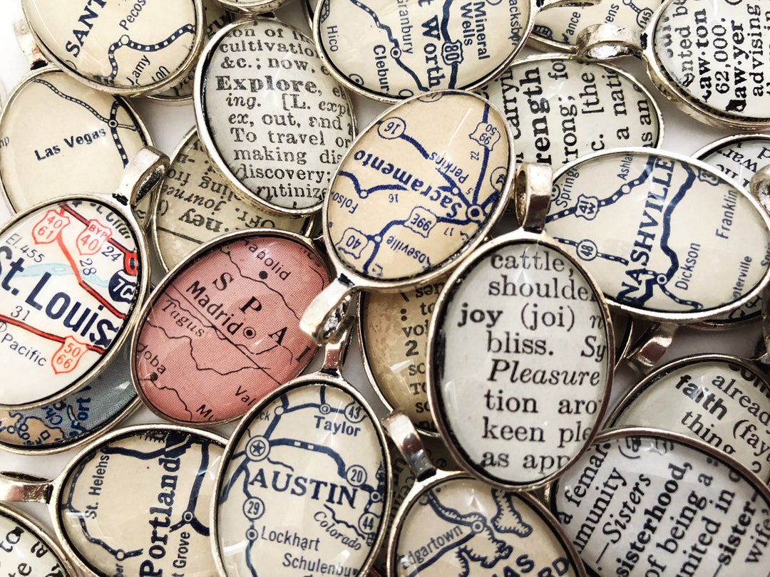 Necklace Bracelet JOY Dictionary Word Jewelry Vintage Authentic ...