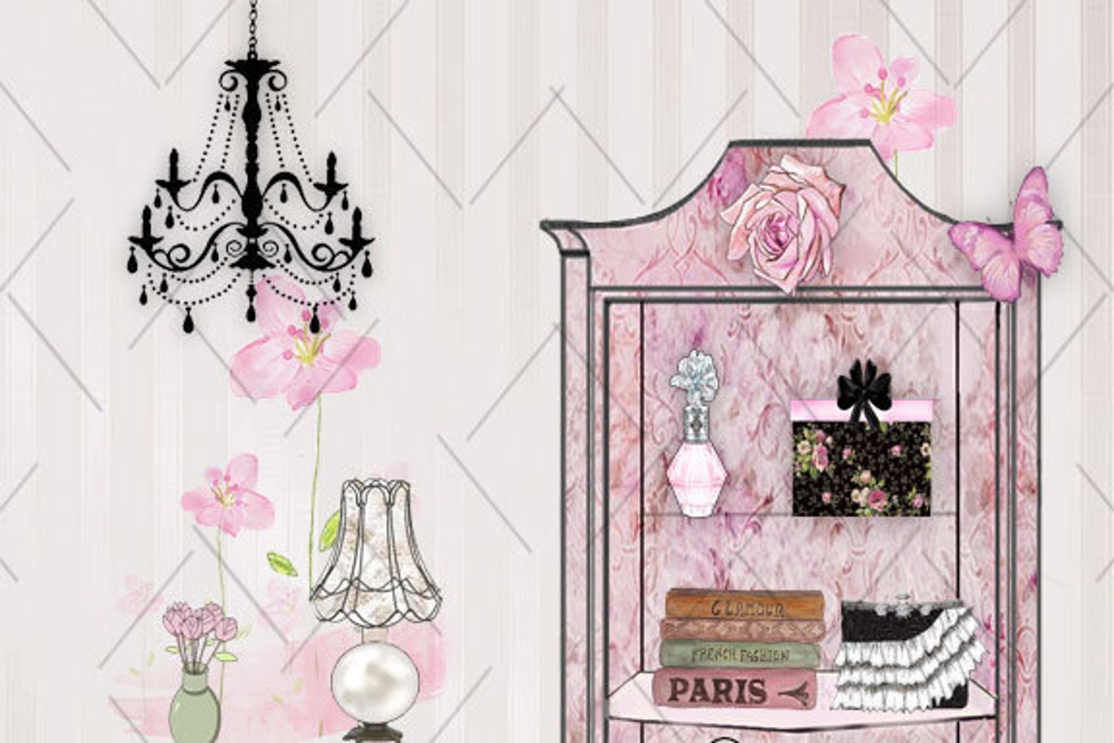 Vanity Art Print Bedroom Wall Art Illustrations Bedroom - Etsy