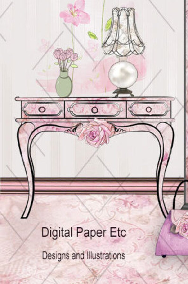 Vanity Art Print Bedroom Wall Art Illustrations Bedroom - Etsy