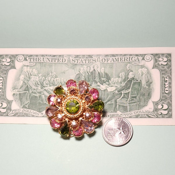 Multi Colored Brooch - Etsy