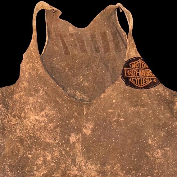 Rare Harley Davidson Motorcycles Vintage Grunge T Shi… - Gem