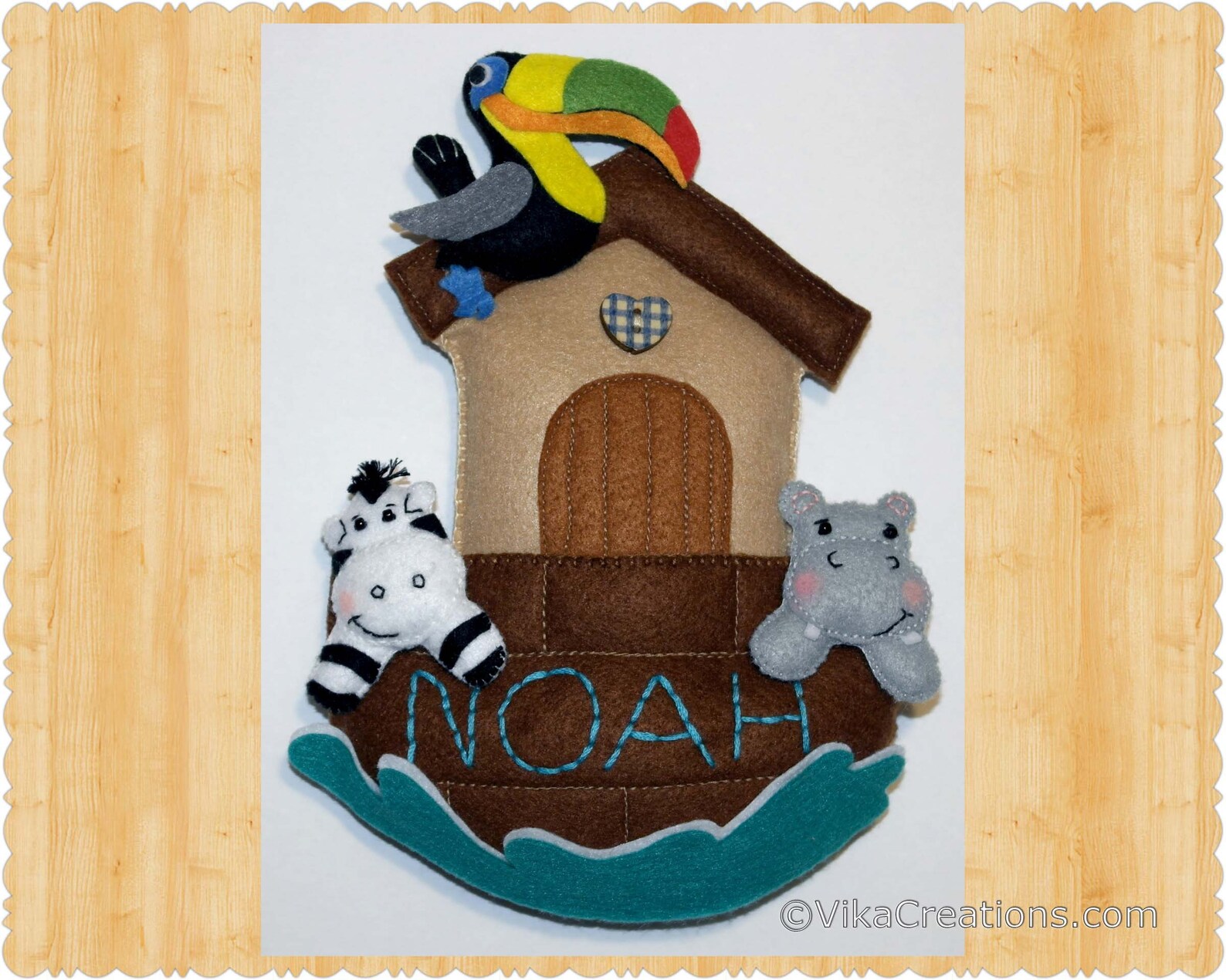 Noah's Ark Name Birthday Banner Boy or Girl Personalized - Etsy Canada