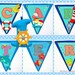 Nautical Name Birthday Party Banner, Little Sailor Name Banner ...