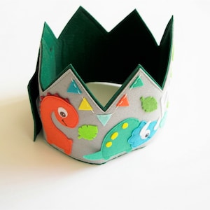 Dinosaur Crown, Fully Customizable Boy or Girl Birthday Crown, Party ...