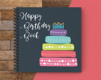 Keepsake Birthday Book - Etsy