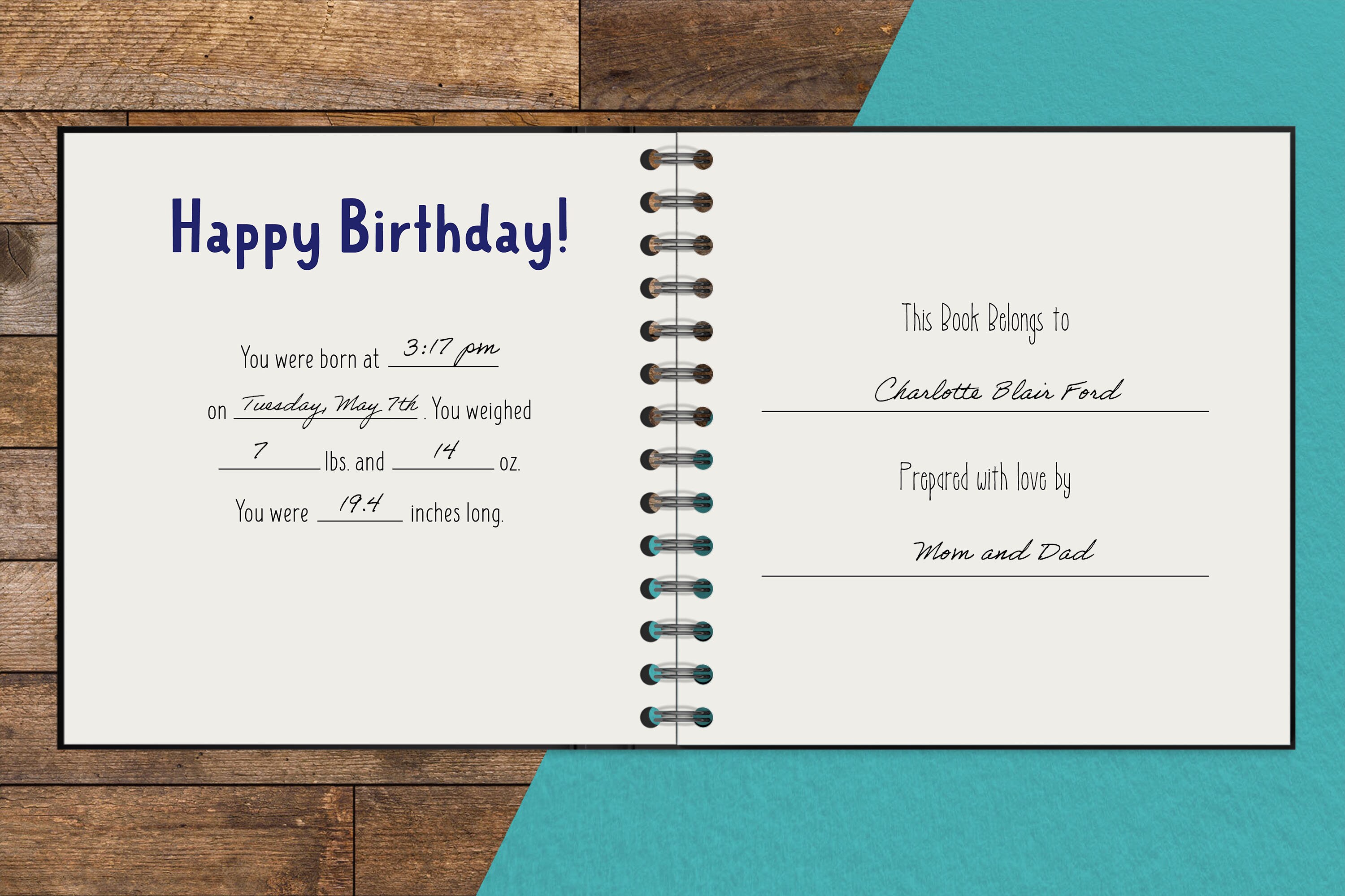 Happy Birthday Journal Sprinkles A Keepsake Journal 1 | Etsy