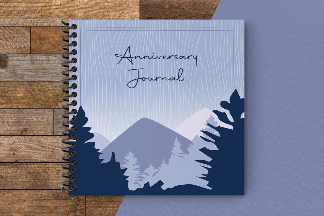 Our Love Story Anniversary Journal | Memory Book for Couples ...