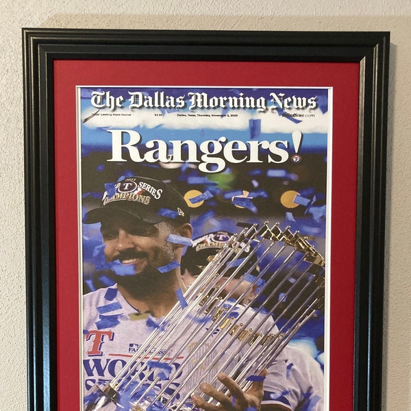 Texas Rangers 2023 World Series Champions Christmas Ornament - Etsy