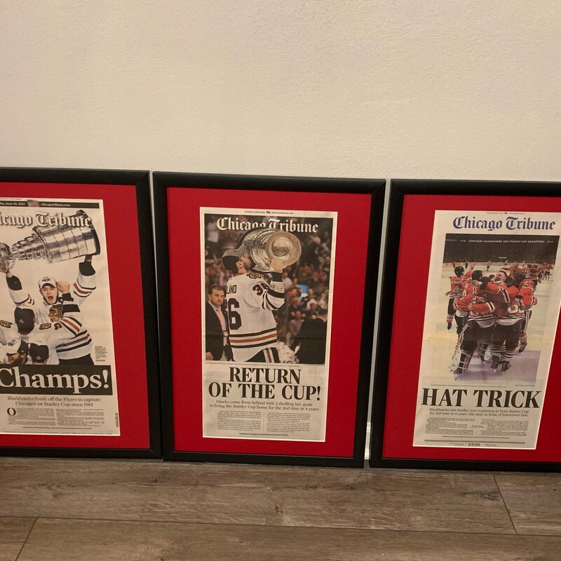 Blackhawks Frame - Etsy