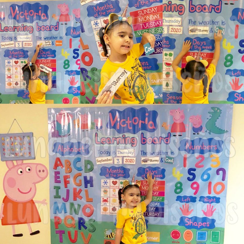 Spongebob Learning Board Learning room spongebob Learning | Etsy