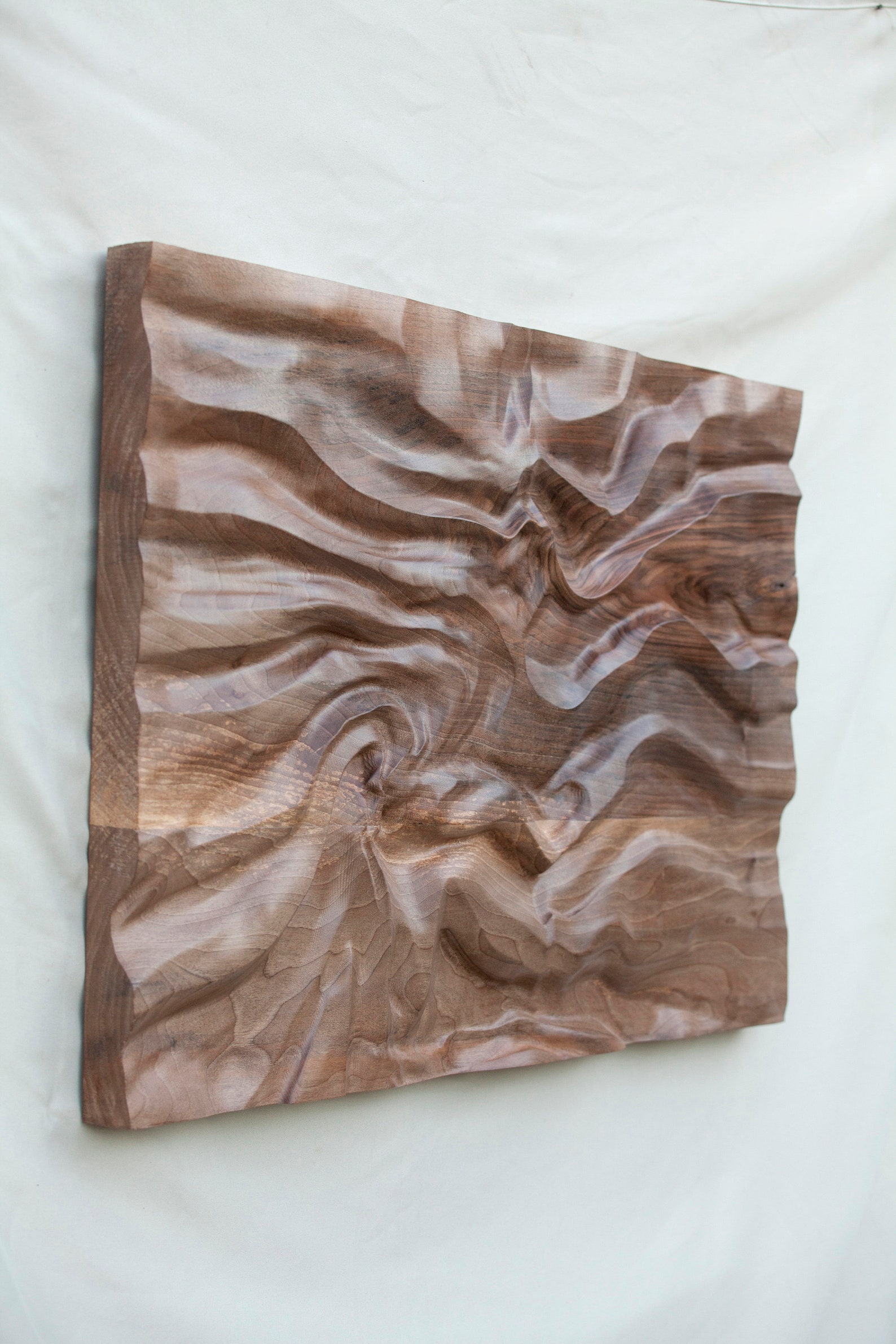 Wood Wall Art Woodcarving abstract Flow 1 - Etsy