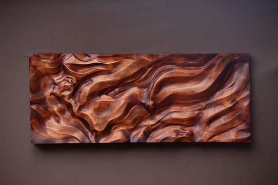 Wood wall art bas-relief sculpture wood carving | Etsy