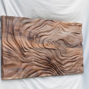 Large Size Wood Sculpture, Wood Wall Art, Custom Order, Modern Organic ...