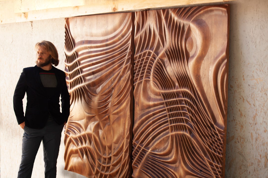 Extra Large Size Wall Sculpture, US Delivery Duty Paid, Modern Design ...