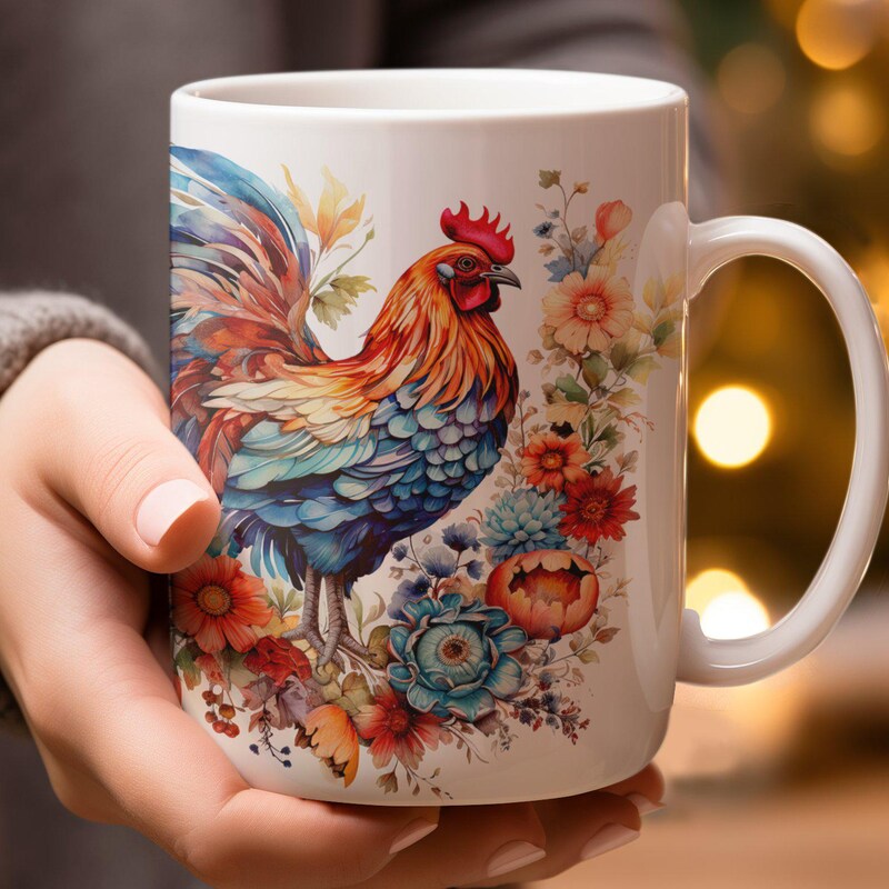 Rooster Coffee Mug - Etsy