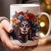 Rooster and Sunflowers Mug, Farmhouse Style Coffee Cup, Colorful ...